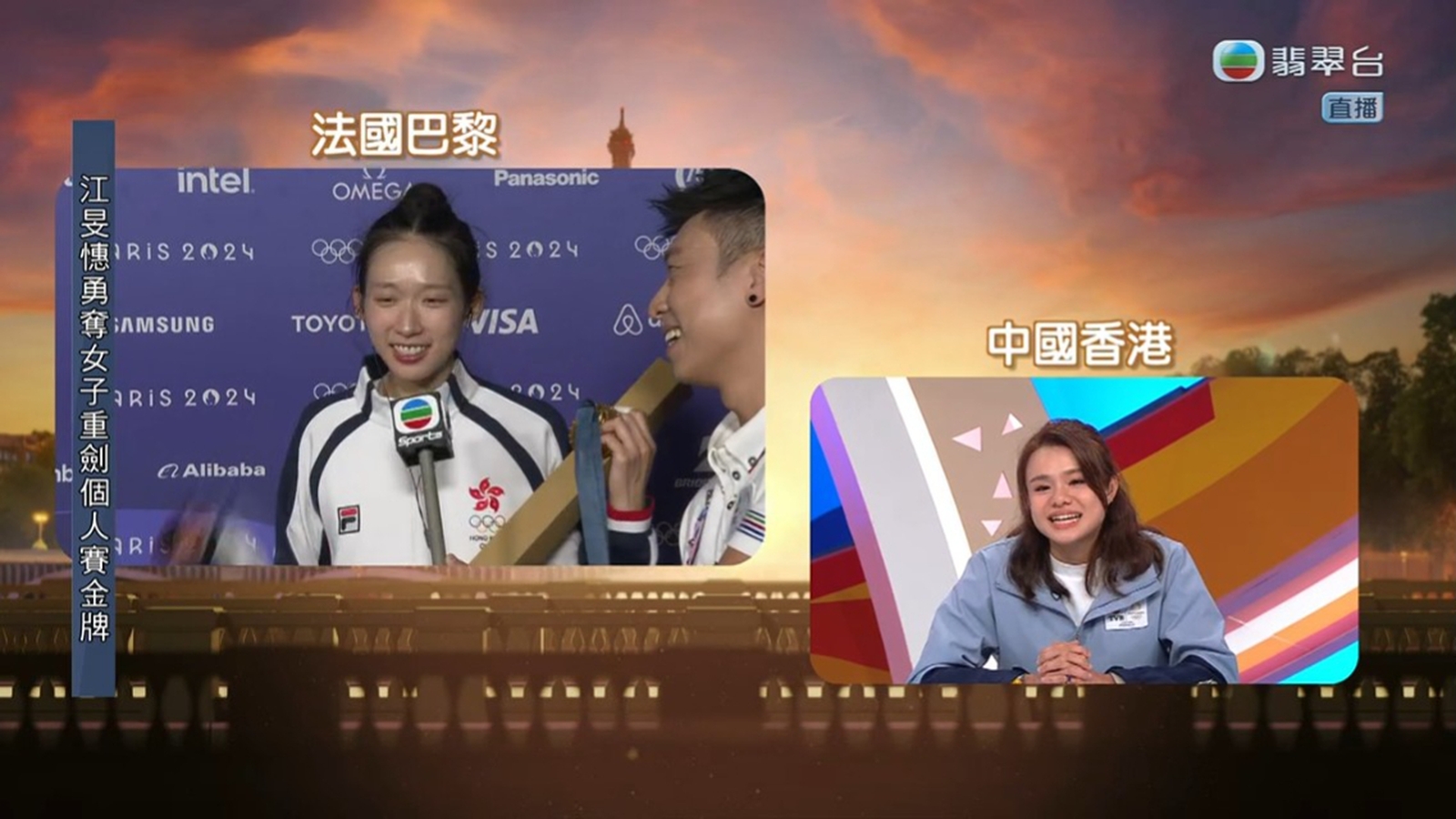 巴黎奧運2024︱ 無綫台前幕後齊心策劃 成功爭取江旻憓奪金後首個訪問 | TVB 無綫電視